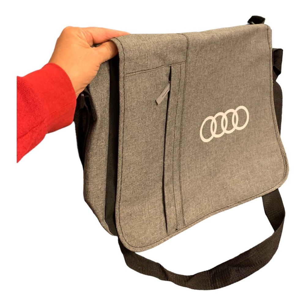 Audi Logo Messenger Bag - Laptop And Shoulder Bag - N… - Gem